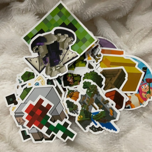 Accessories | New Minecraft Dungeons Stickers | Poshmark
